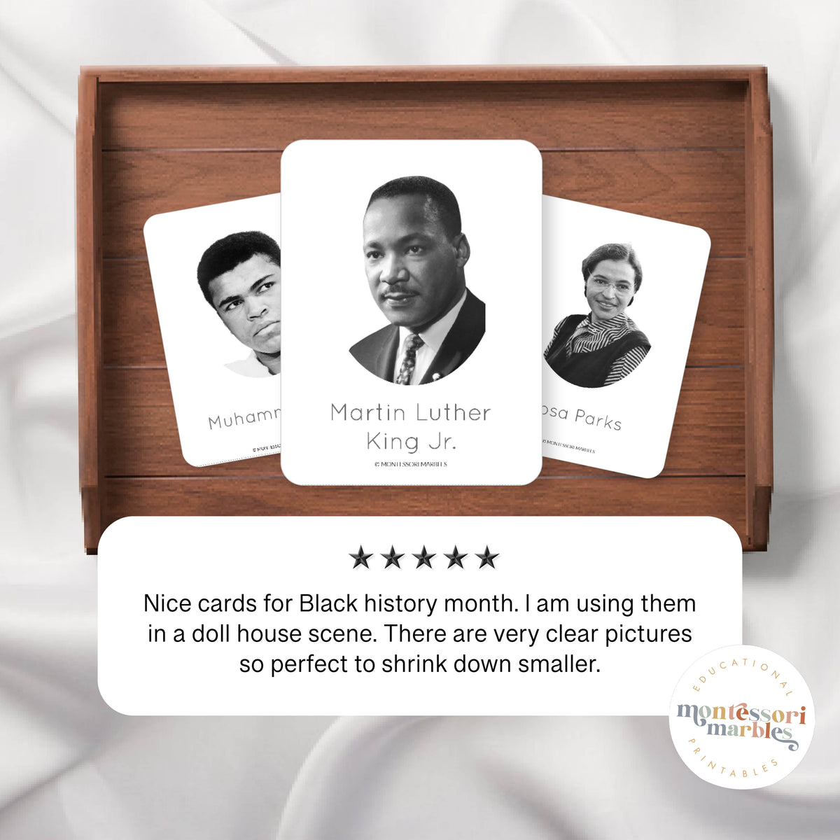Black History Month Flash Cards | Montessori Inspired Printable ...
