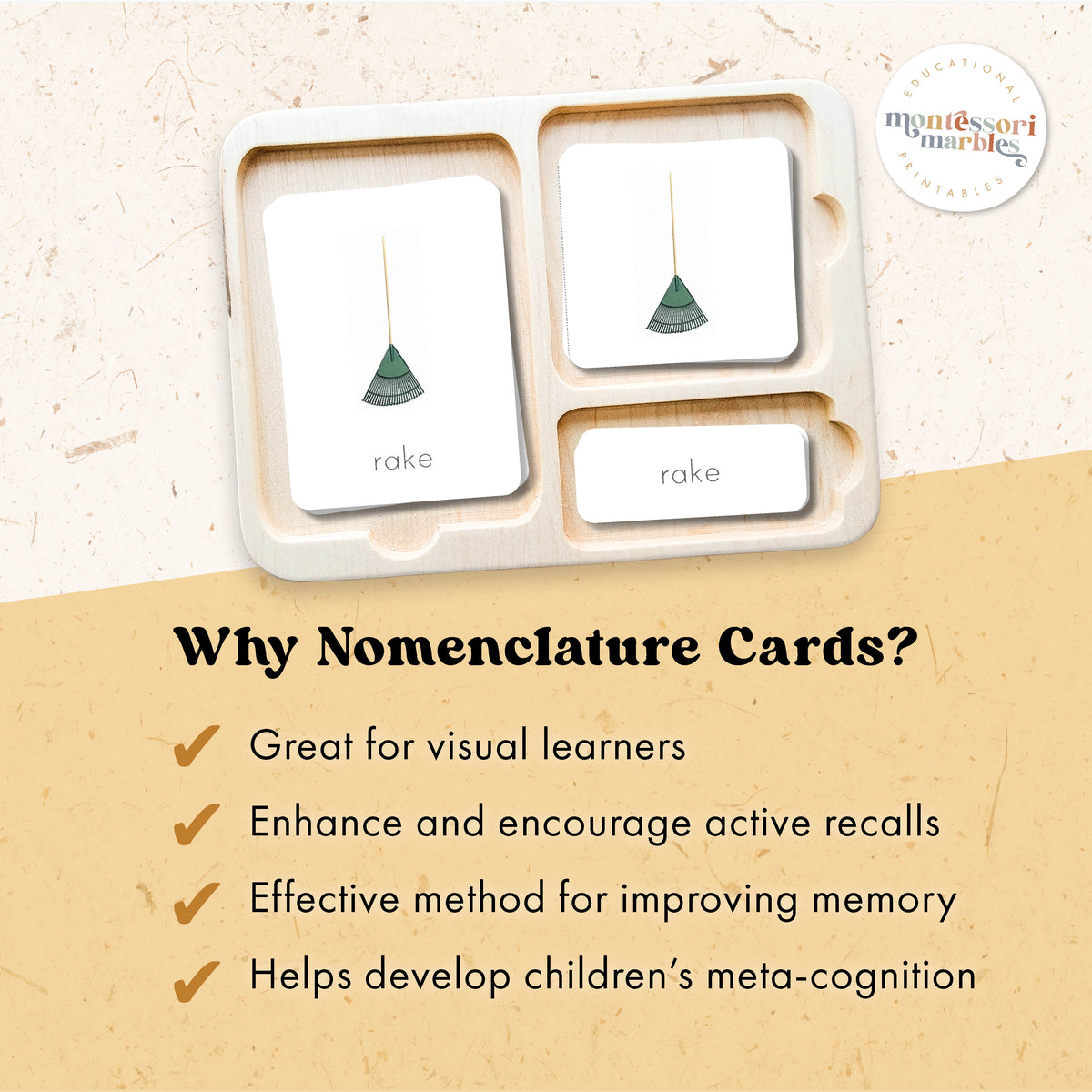 Fall Montessori Nomenclature Cards – Montessori Marbles