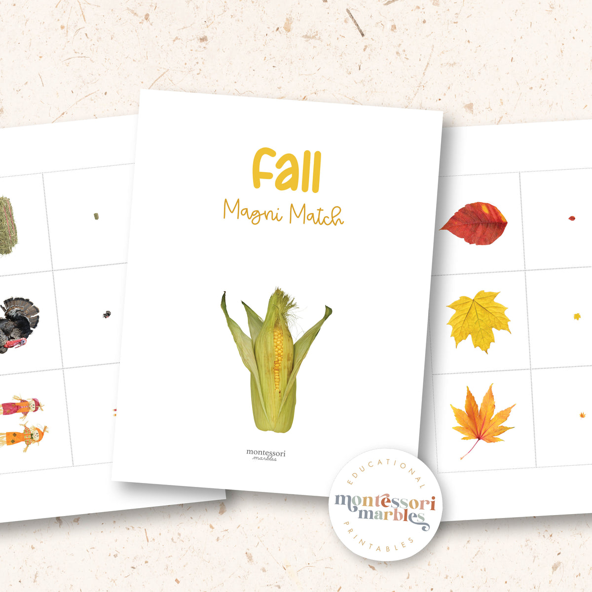 Fall Activity Bundle | Montessori Printable Learning Resources ...