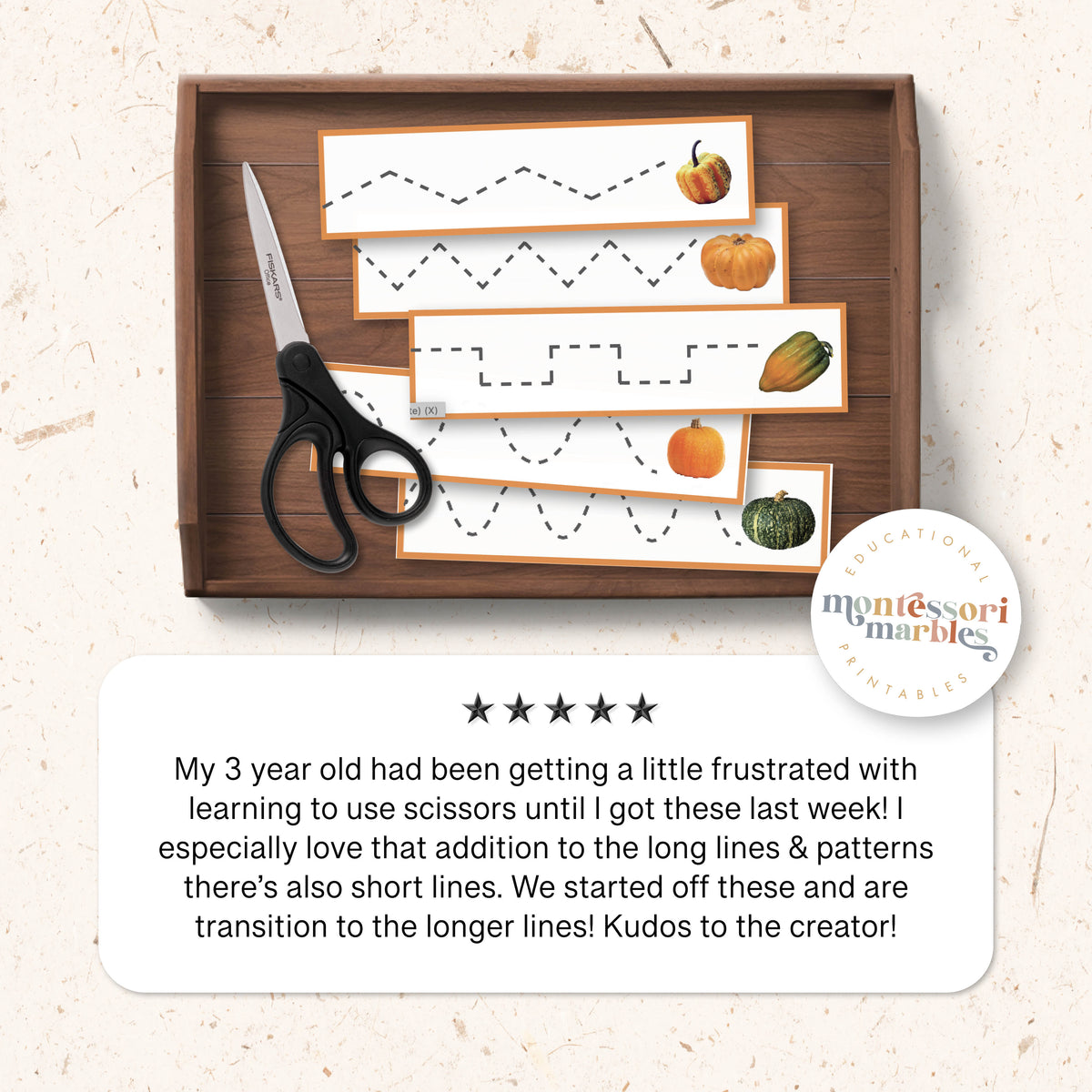 Fall Mini Bundle – Montessori Marbles