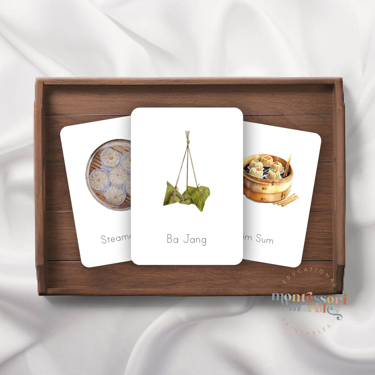 Chinese Food Flash Cards | Montessori Inspired Flash Cards – Montessori ...