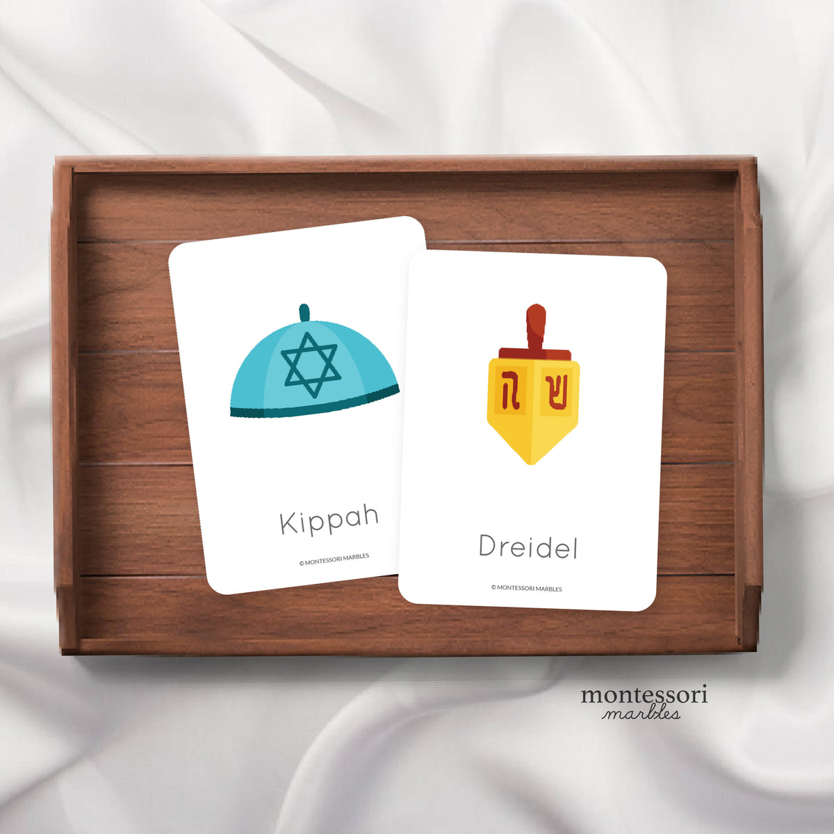 Hanukkah Flash Cards – Montessori Marbles