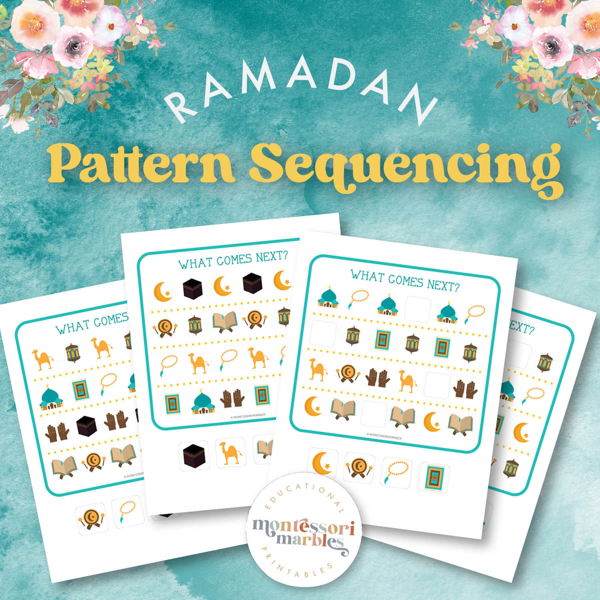 Ramadan Complete the Patterns | Montessori Inspired Resources ...