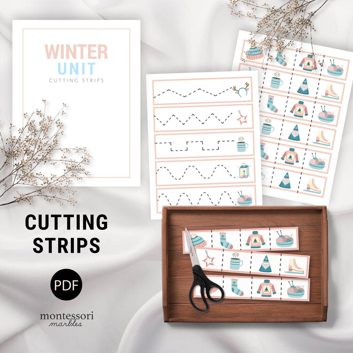 Winter Bundle – Montessori Marbles