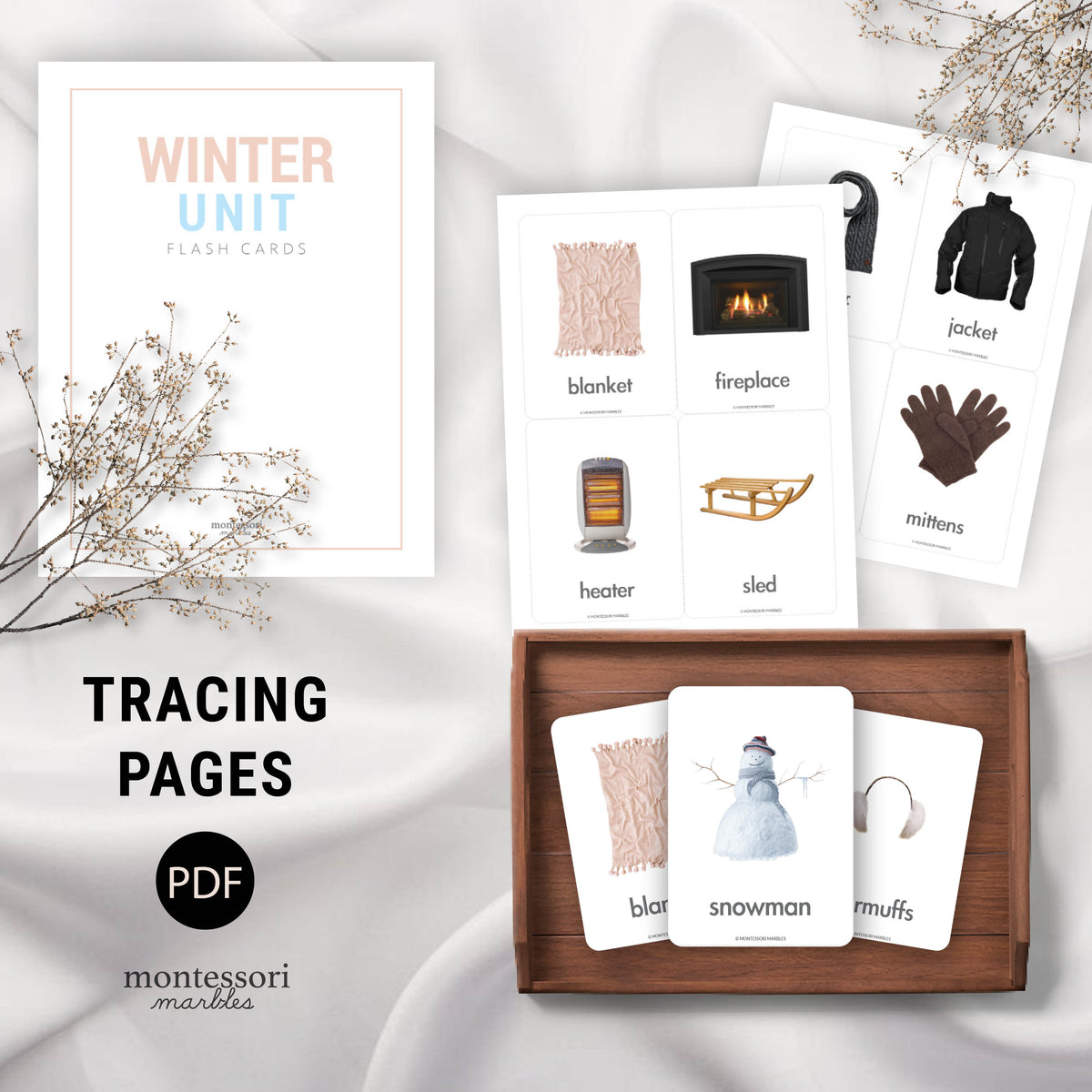 Winter Bundle – Montessori Marbles