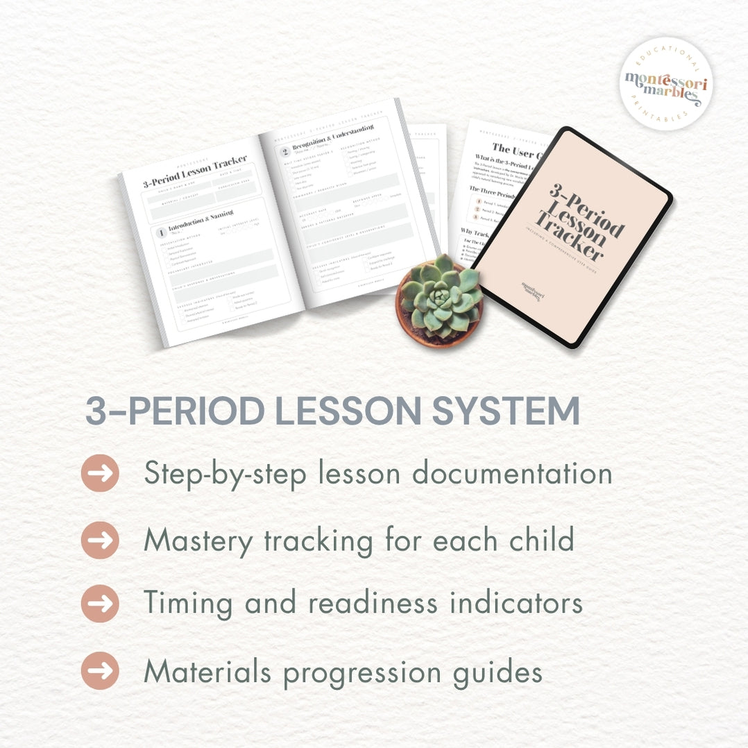 Montessori Teacher Planner Kit | Complete Curriculum — Montessori Marbles
