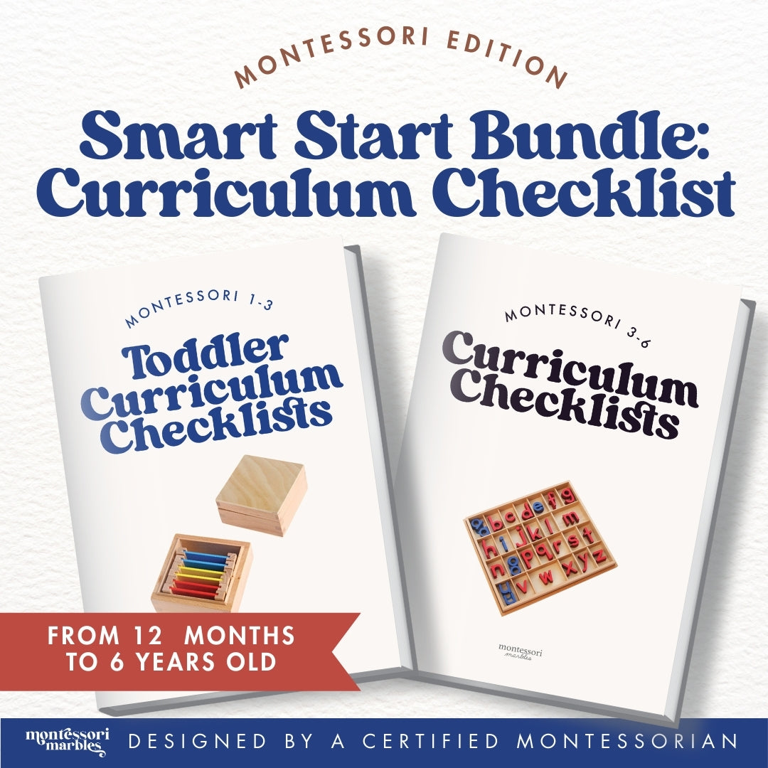 Montessori Curriculum Checklist Bundle | Complete Guide Ages 1-6 PDF ...