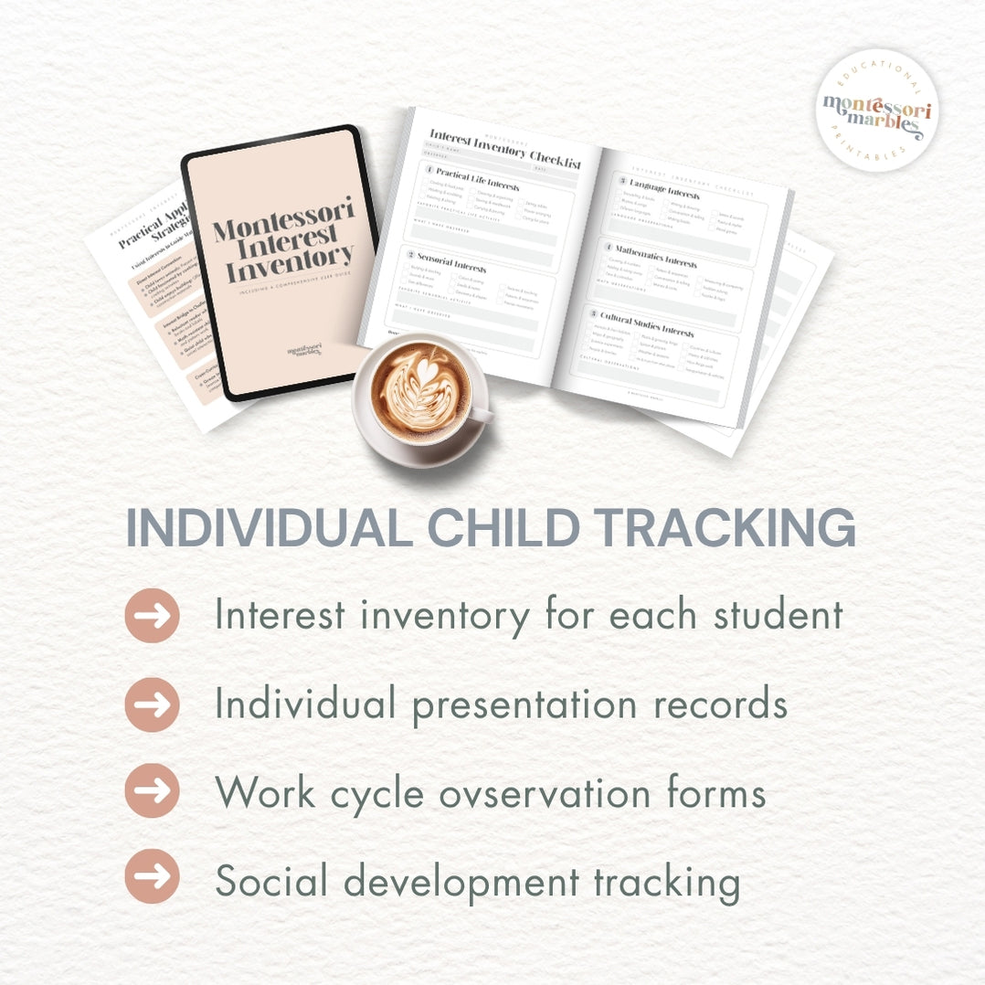 Montessori Teacher Planner Kit | Complete Curriculum — Montessori Marbles