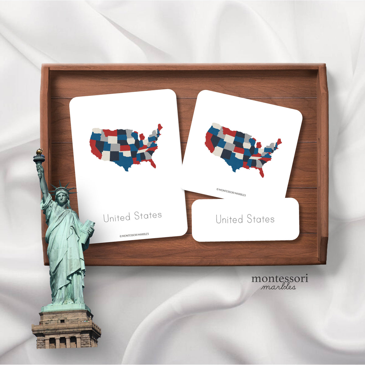 United States Nomenclature Cards – Montessori Marbles