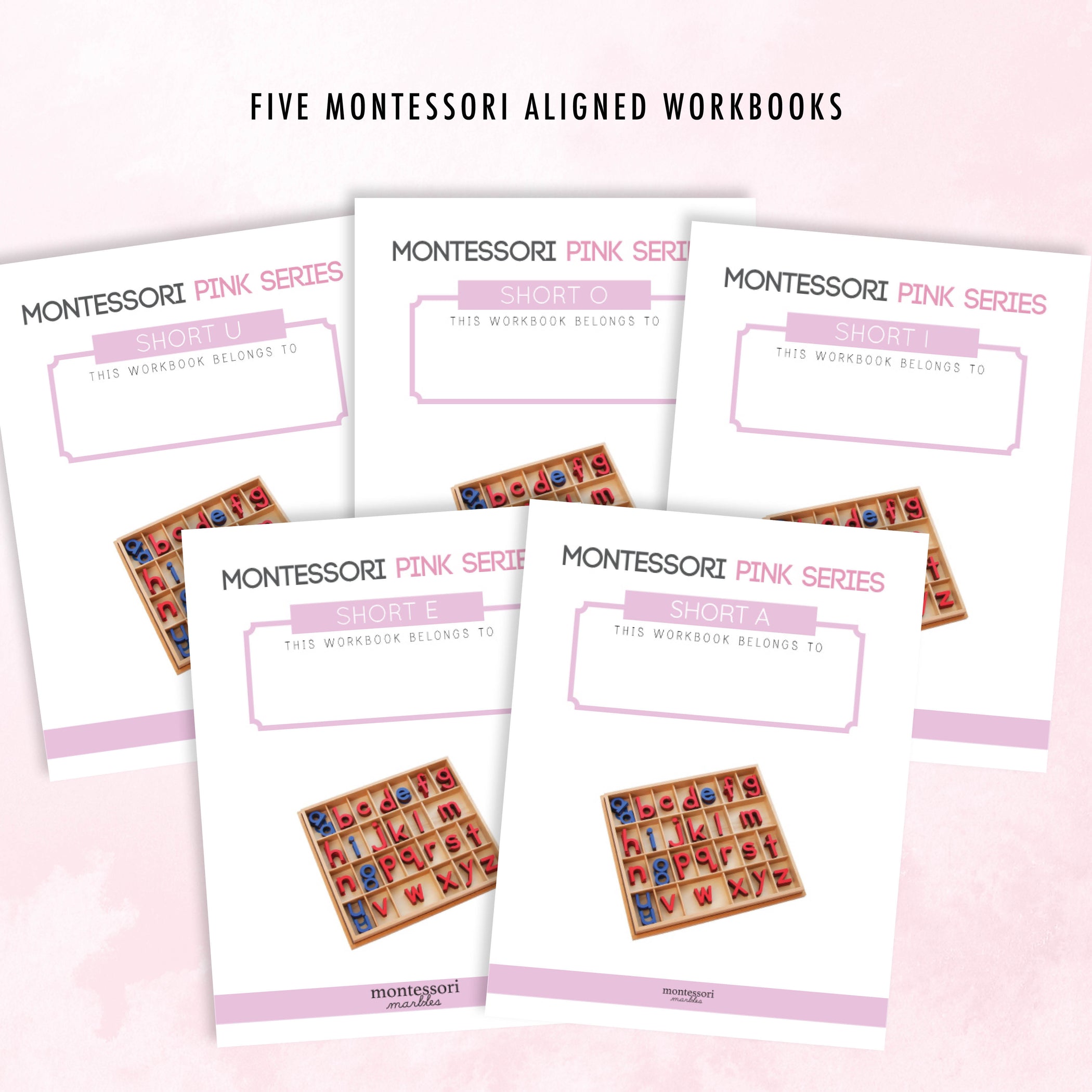 Montessori Pink Series Bundle | Reading Activities Ages 3-6 ...