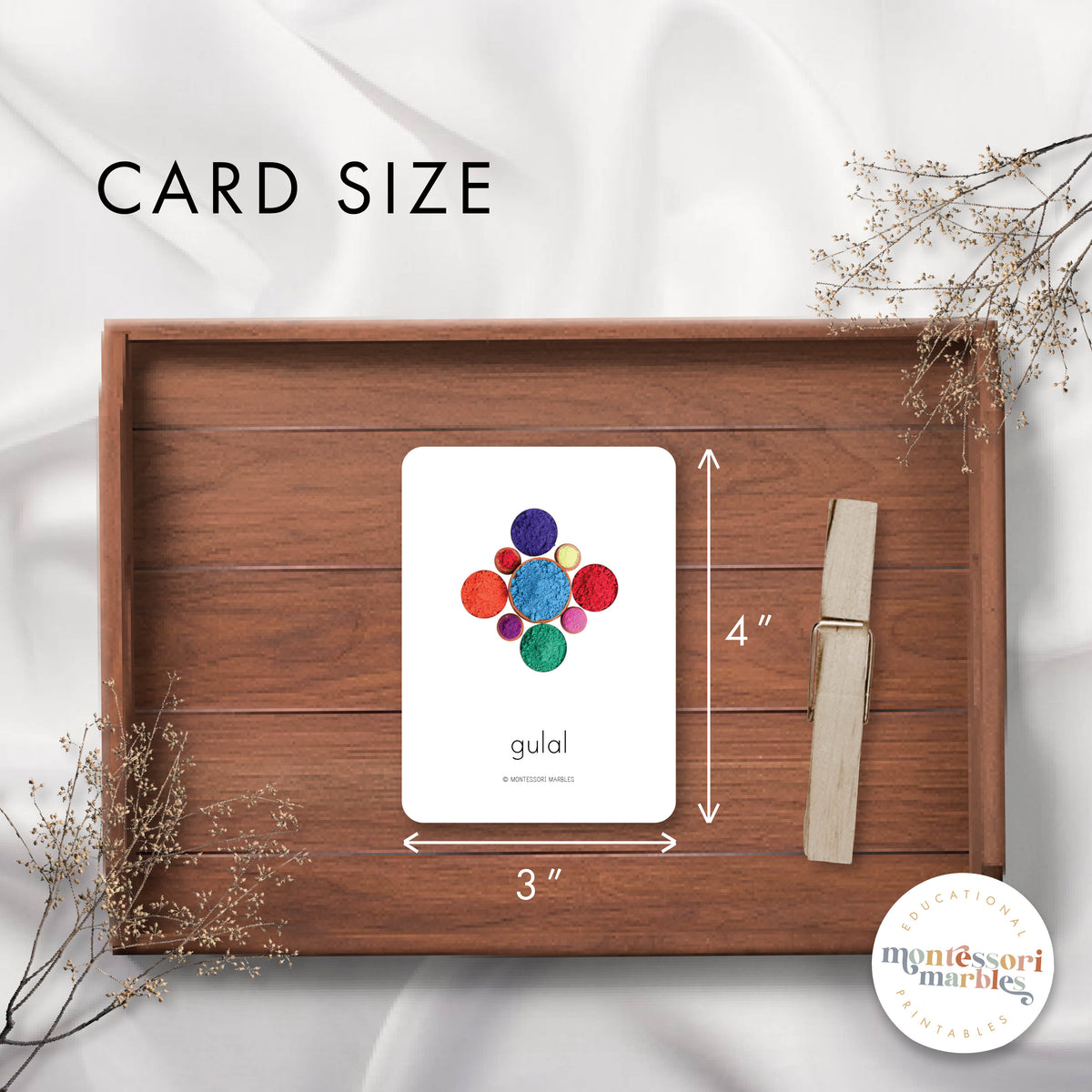 Holi Festival Flash Cards | Montessori Printable Resources – Montessori ...