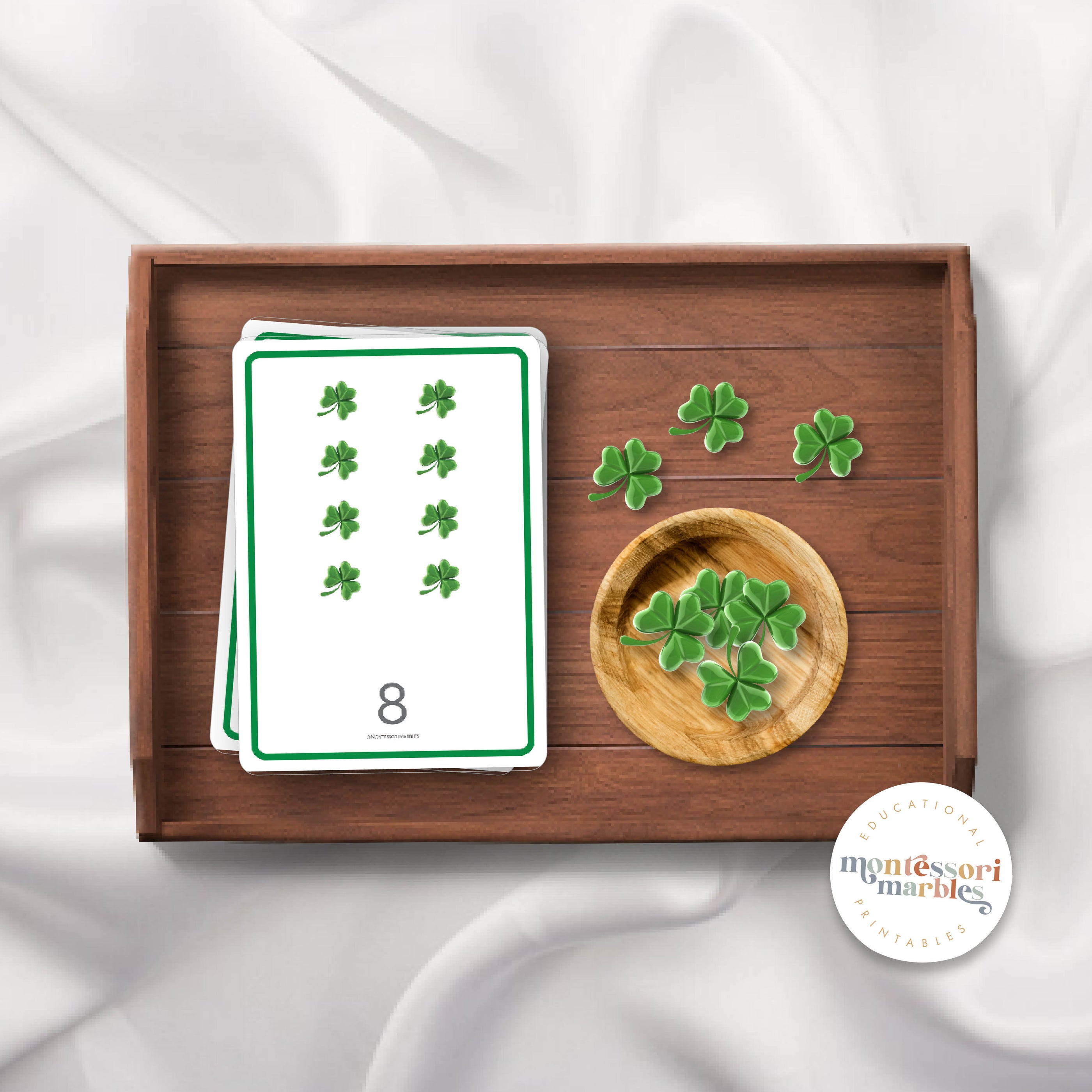 St Patrick's Day Counting 1 to 10 | Number Cards Ages 3-6 | March Math ...
