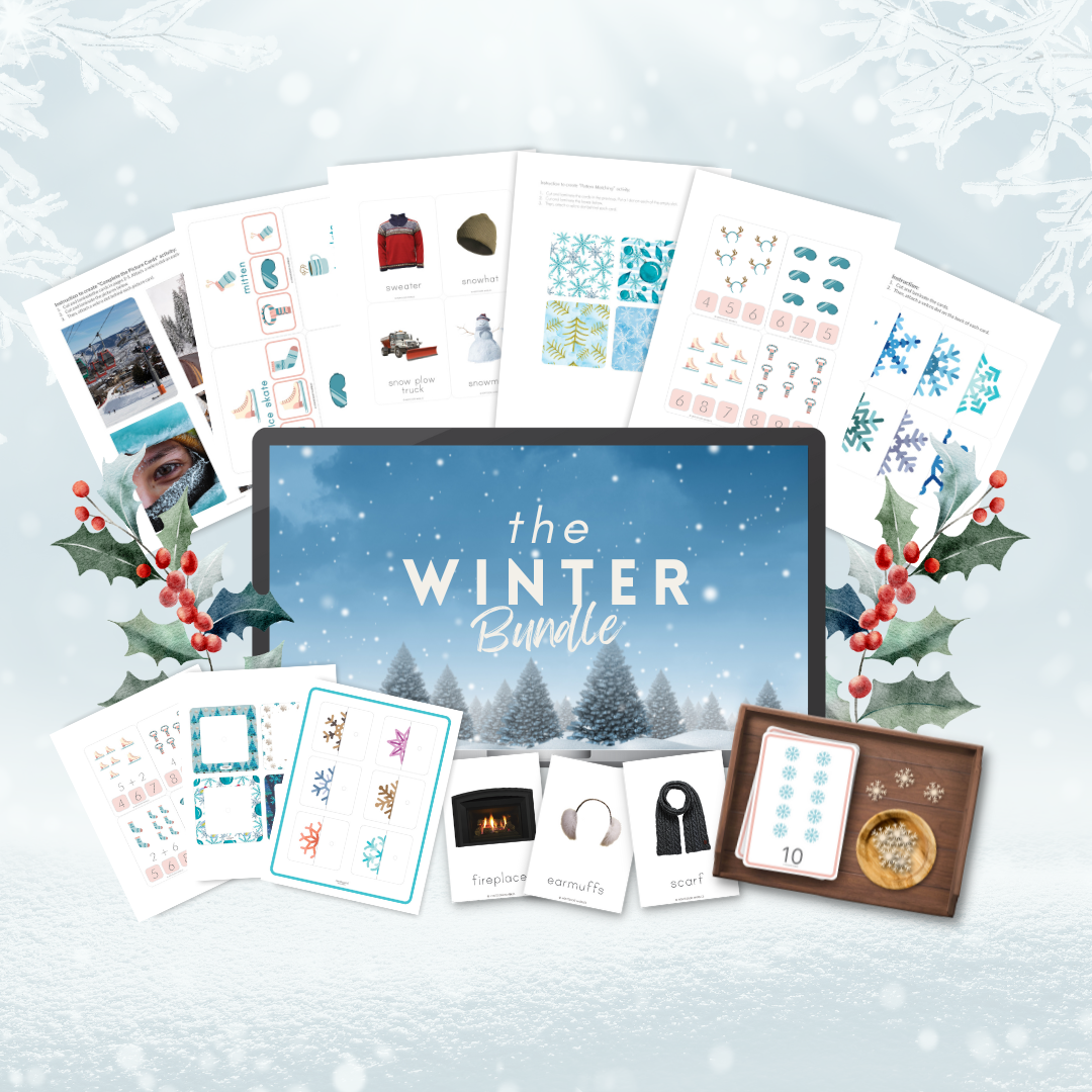 Winter Activities Bundle | 10 Printables Ages 2-6 Complete Curriculum ...
