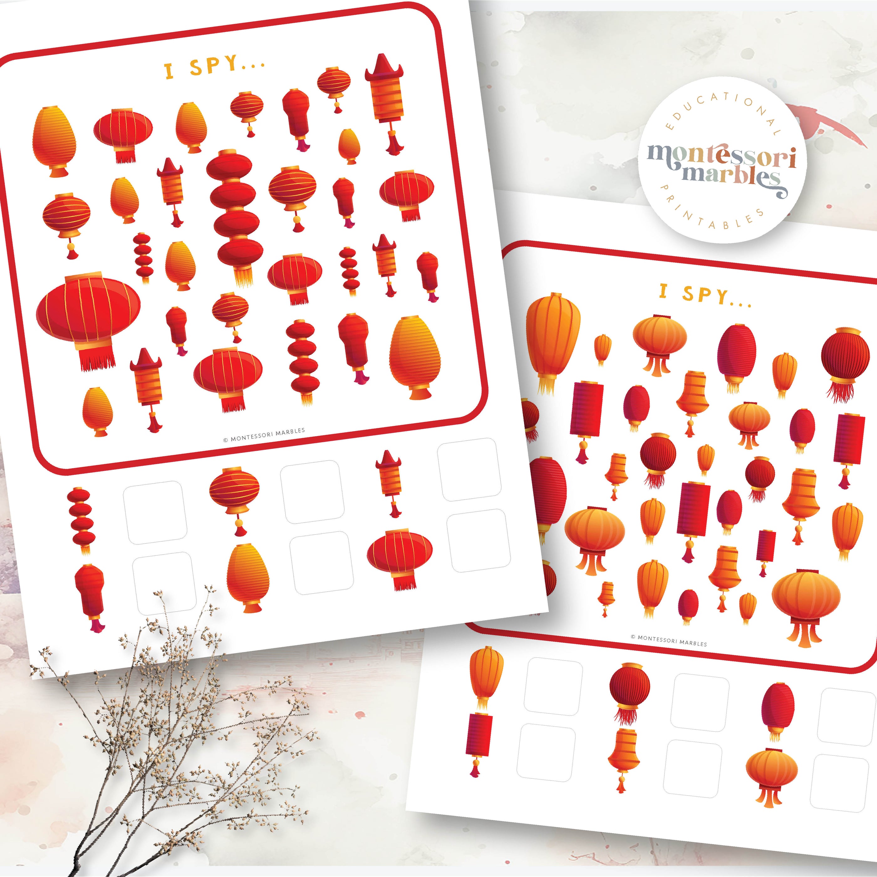 Lunar New Year I Spy | Counting Visual Activity Chinese Culture Ages 3 ...