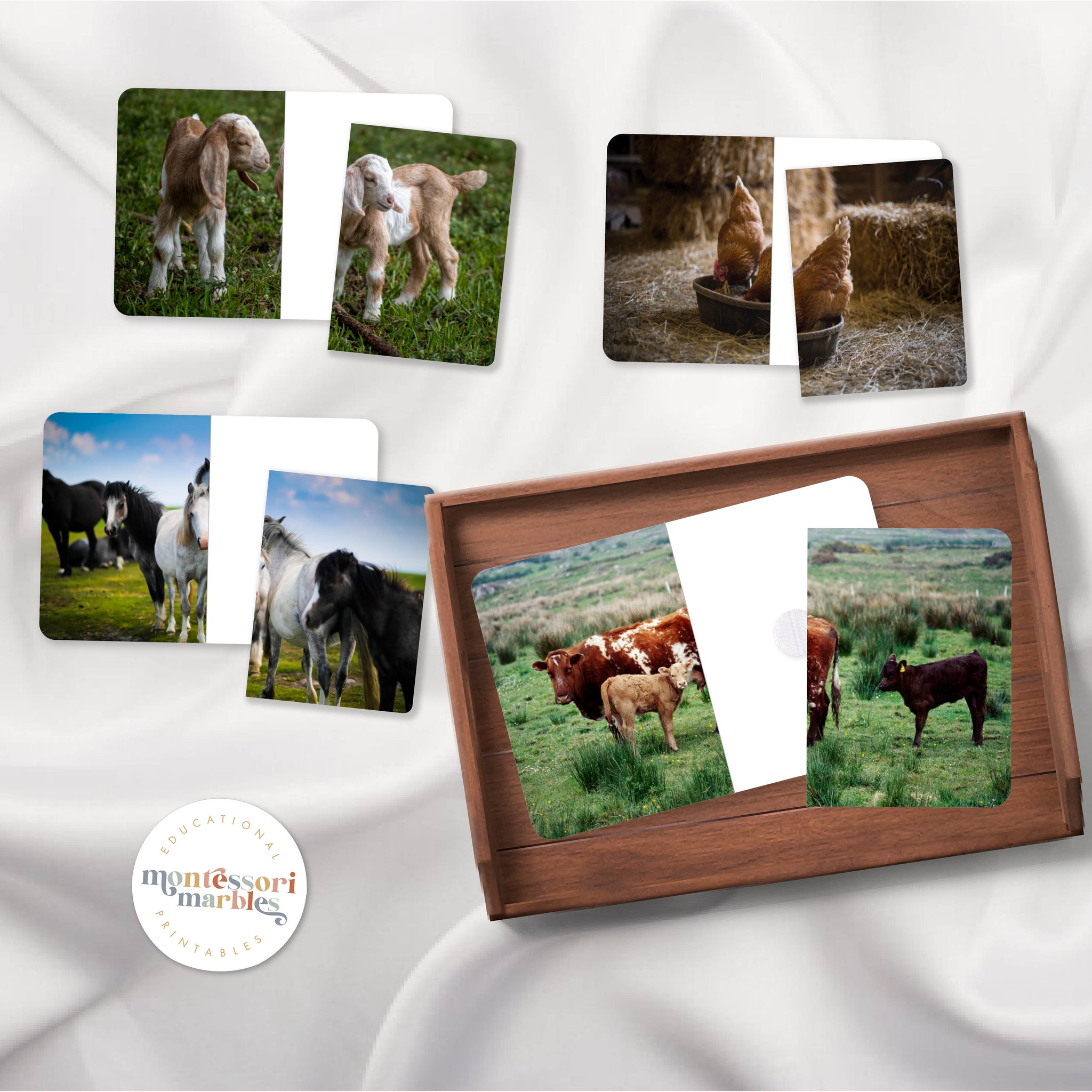 Farm Animals Montessori Activities | Ages 2-7 Printables — Montessori ...