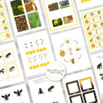 Bee Honey Activity Bundle | 10 Printables Insect Study Ages 3-6 PDF ...