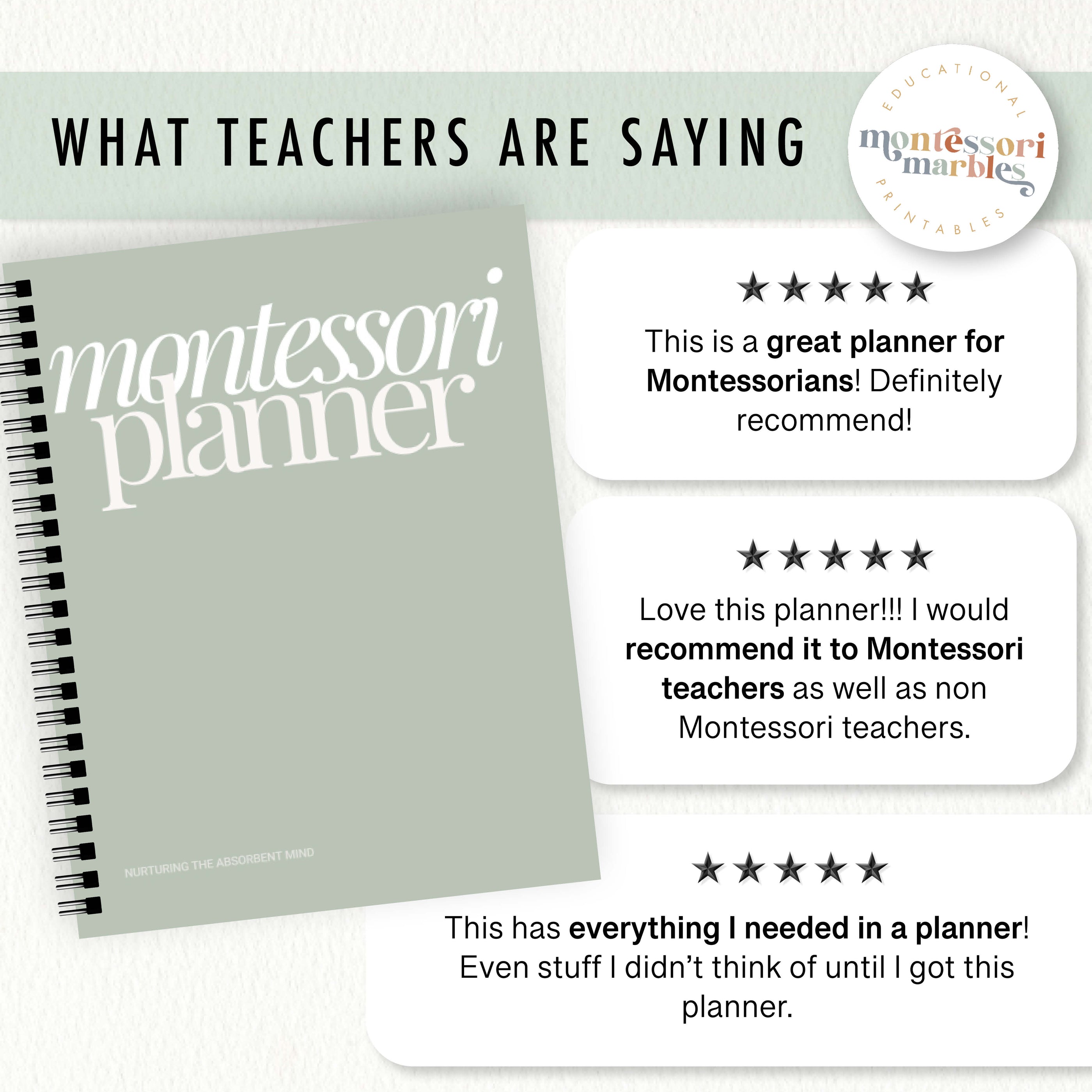 Montessori Teacher Planner 2025-2026 | 18 Months Curriculum Tracker ...