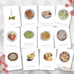 Chinese Food Flash Cards | 12 Asian Cuisine Vocabulary Ages 4-10 ...