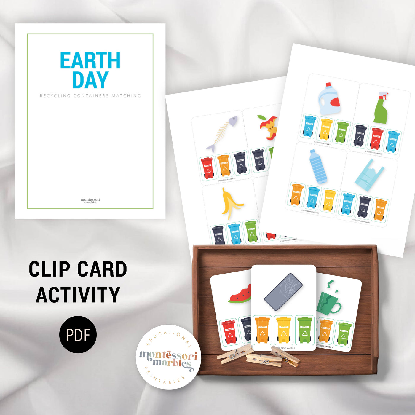 Earth Day Mini Bundle | 4 Activities Ecology Recycling Ages 4-7 PDF ...