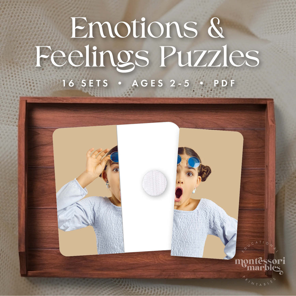Emotions Two-Piece Puzzles | Feelings Recognition Ages 2-5 PDF ...