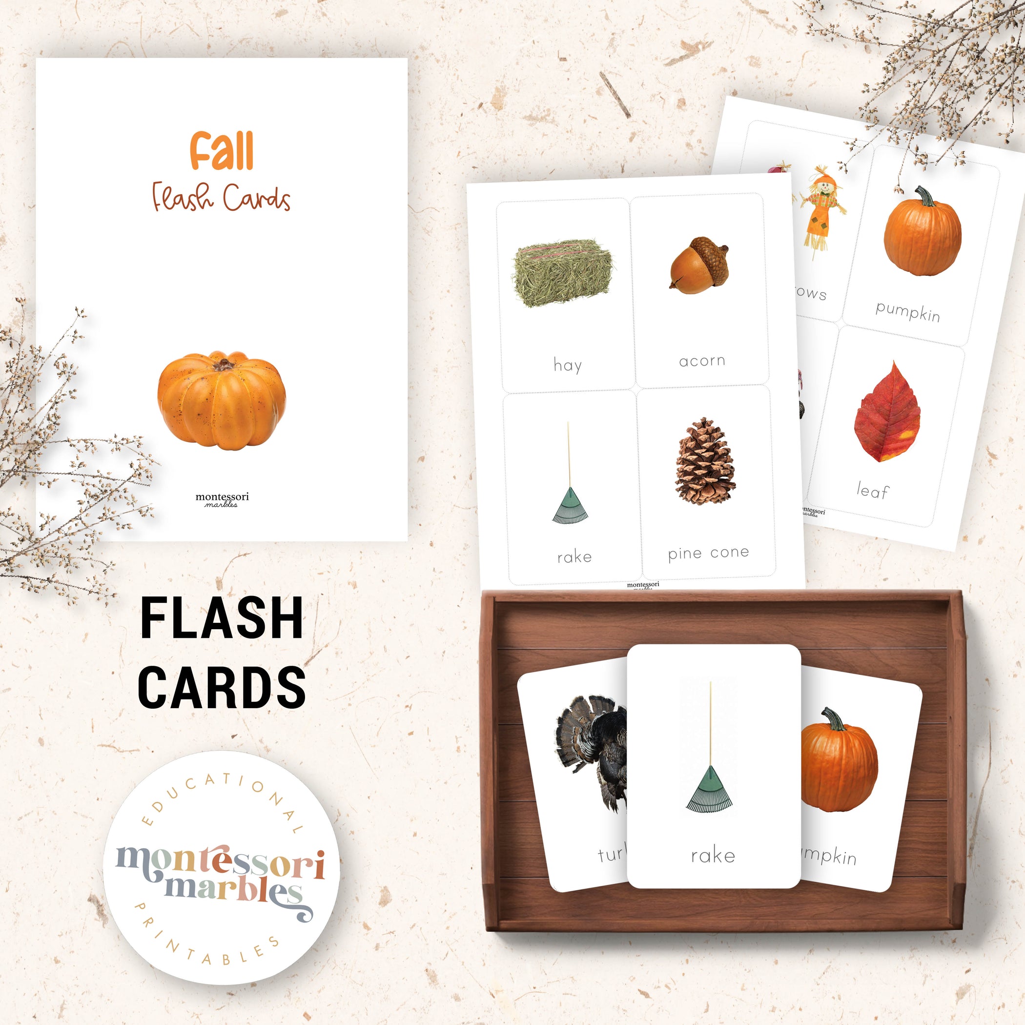 Fall Mini Bundle — Montessori Marbles