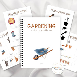 Gardening Early Years Activity Workbook | 21 Pages Spring PreK Ages 3-5 ...