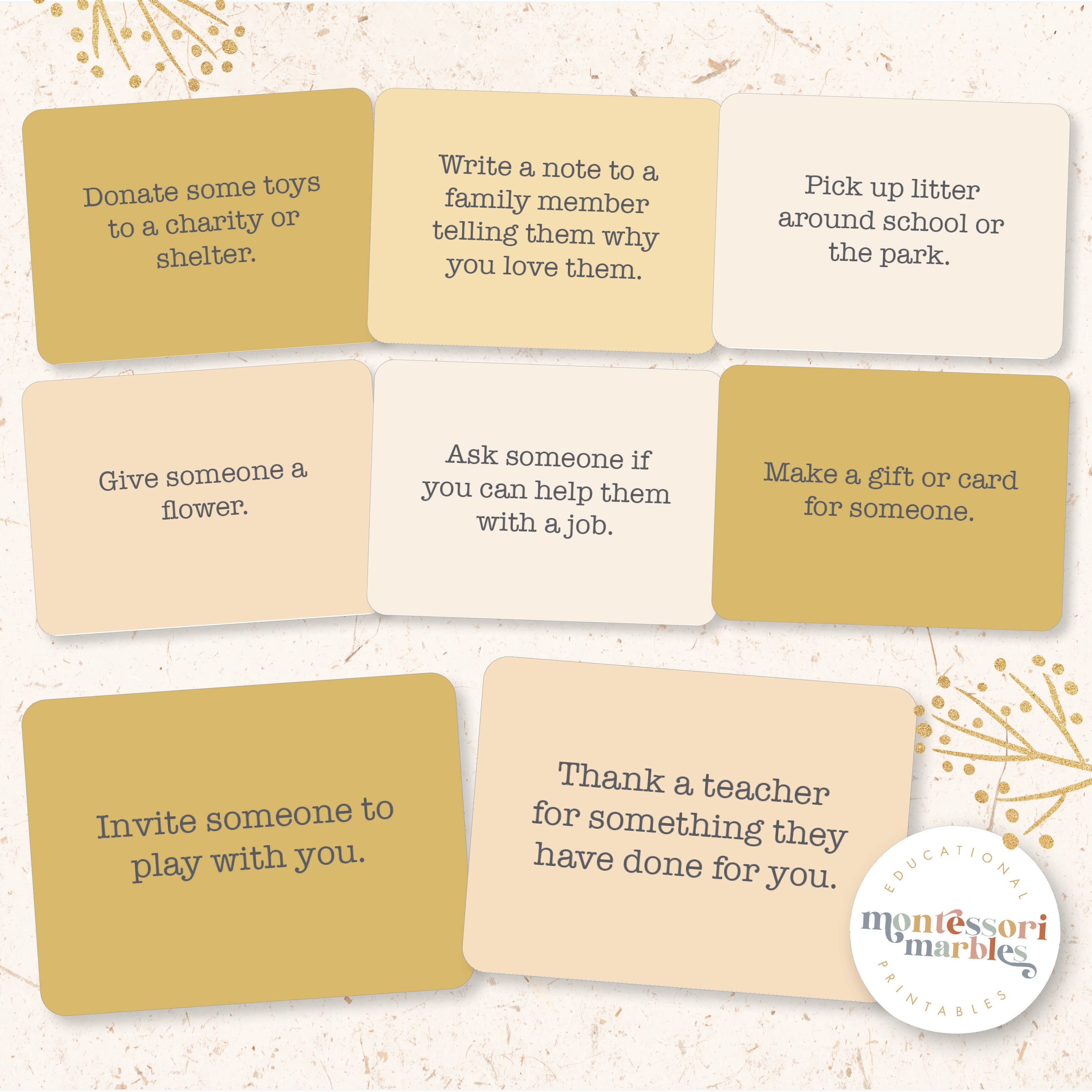 Kindness Challenge Cards | 12 Social Emotional Learning Activities Ages ...