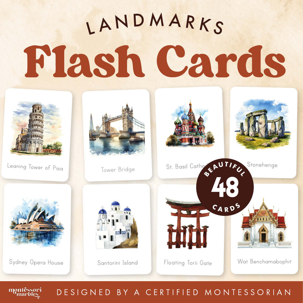 Landmarks — Montessori Marbles
