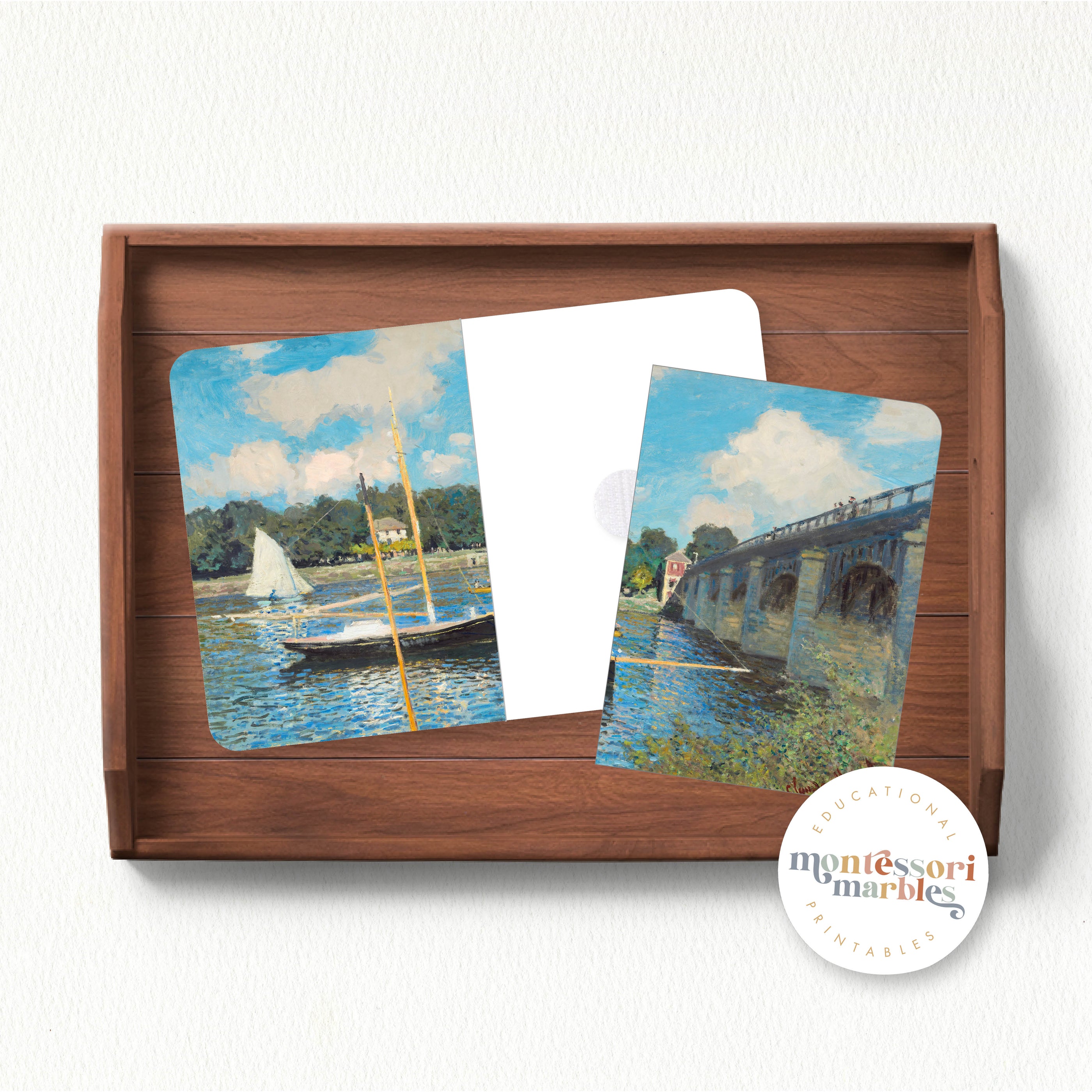 Claude Monet Complete the Picture | 8 Famous Paintings Matching 4-10 ...