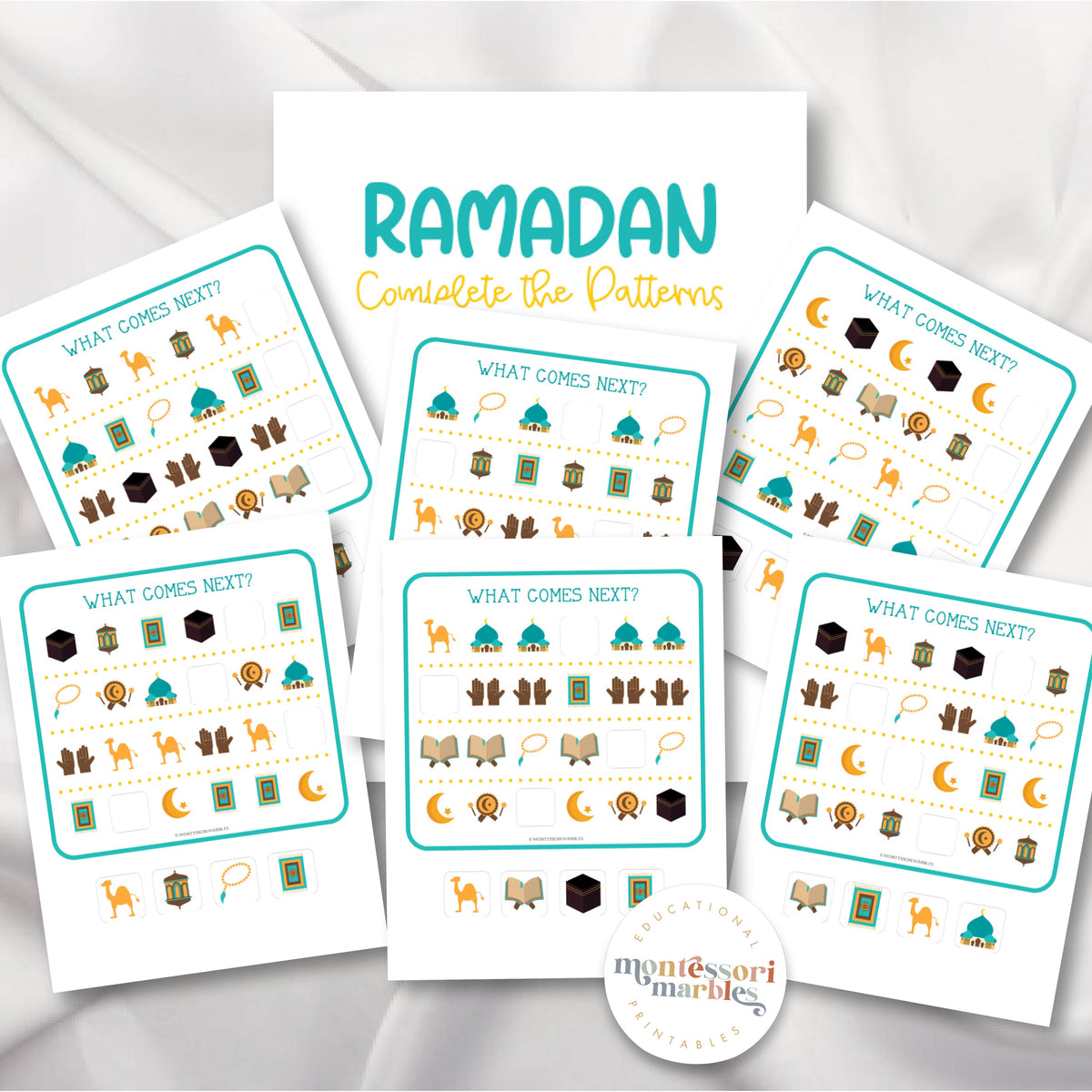 Ramadan Complete the Patterns | Montessori Inspired Resources ...