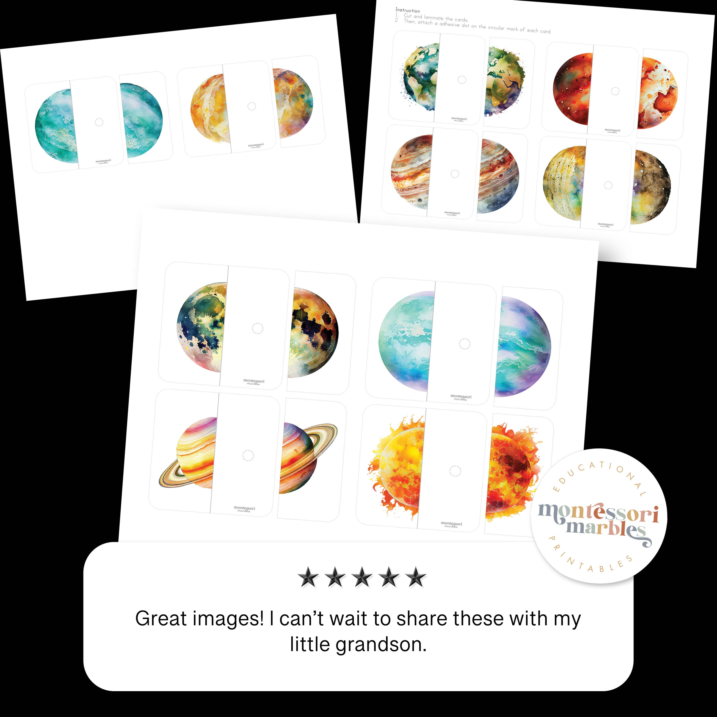 Solar System Mini Bundle | 4 Space Activities Ages 3-8 | Planets PDF ...