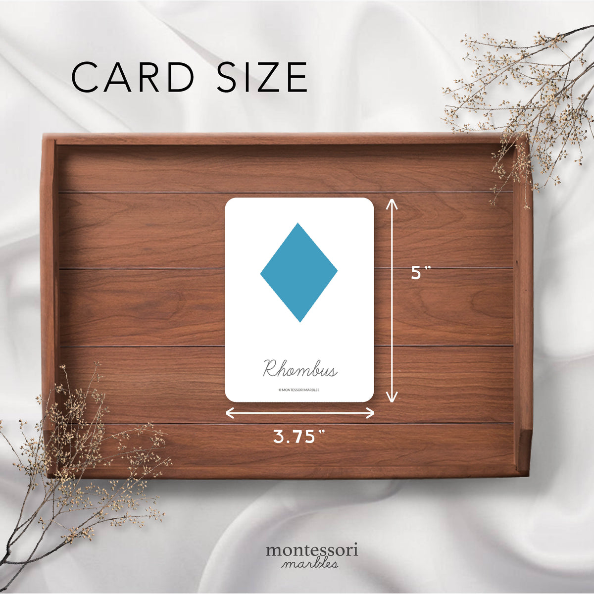 Geometric Shapes Nomenclature Cards (Cursive) – Montessori Marbles