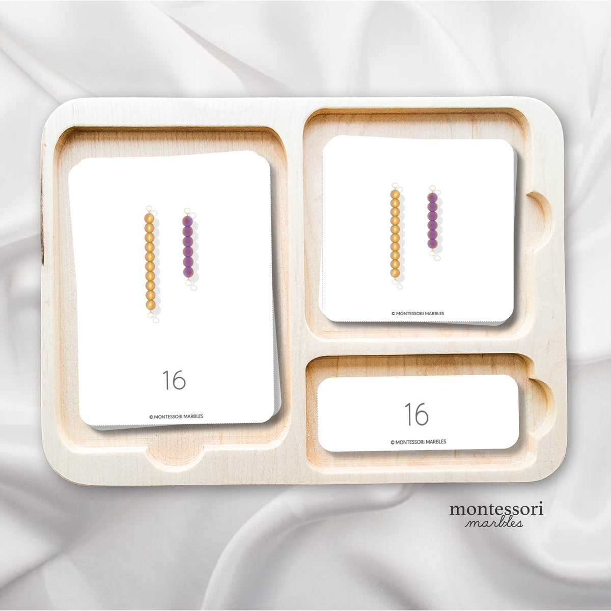 Montessori Golden Beads Flash Cards | Montessori Math — Montessori Marbles