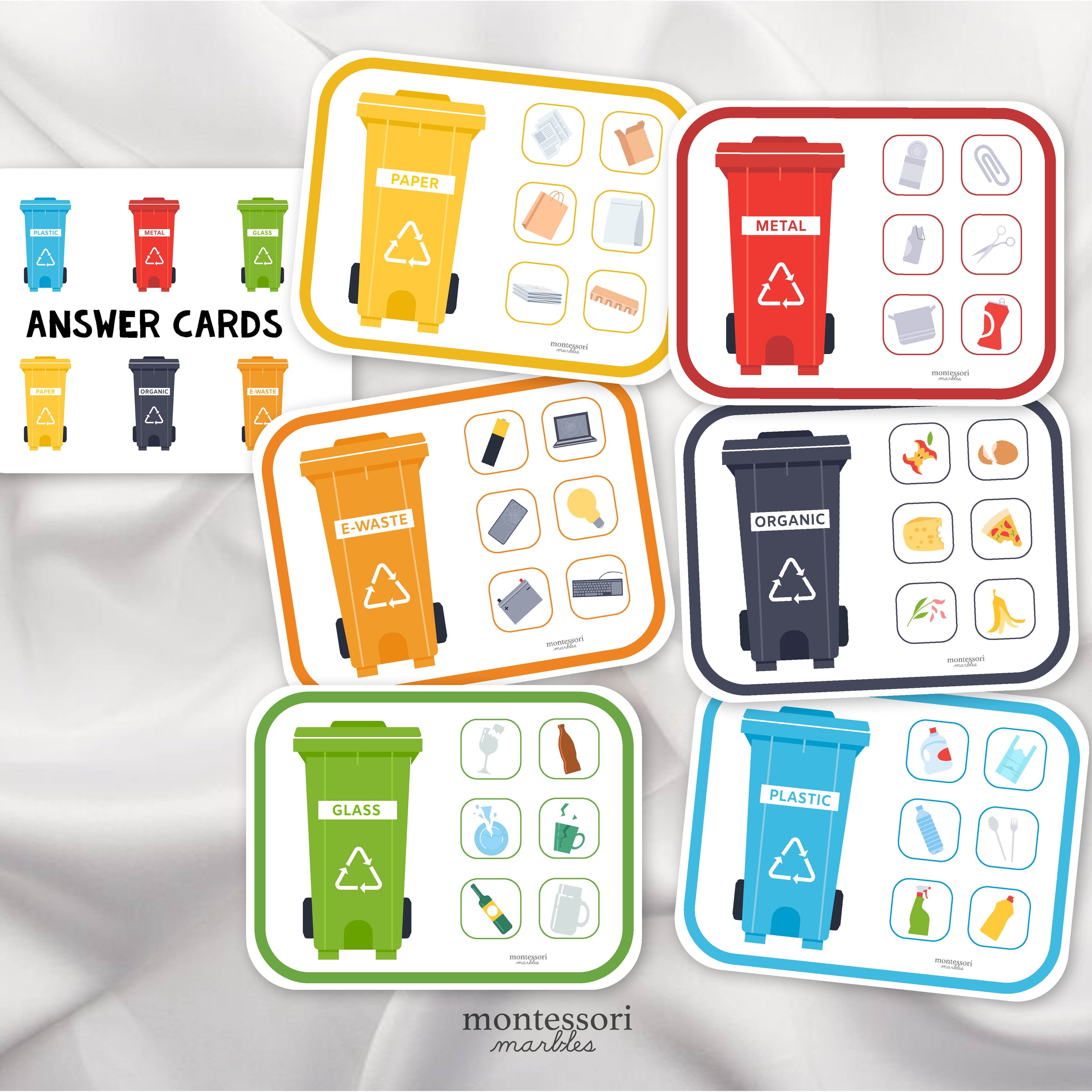 EARTH DAY Mini Bundle | Montessori Inspired Printable for Kindergarten ...